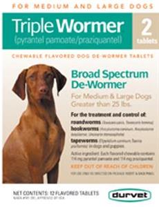 Durvet Triple Wormer 25 LBS